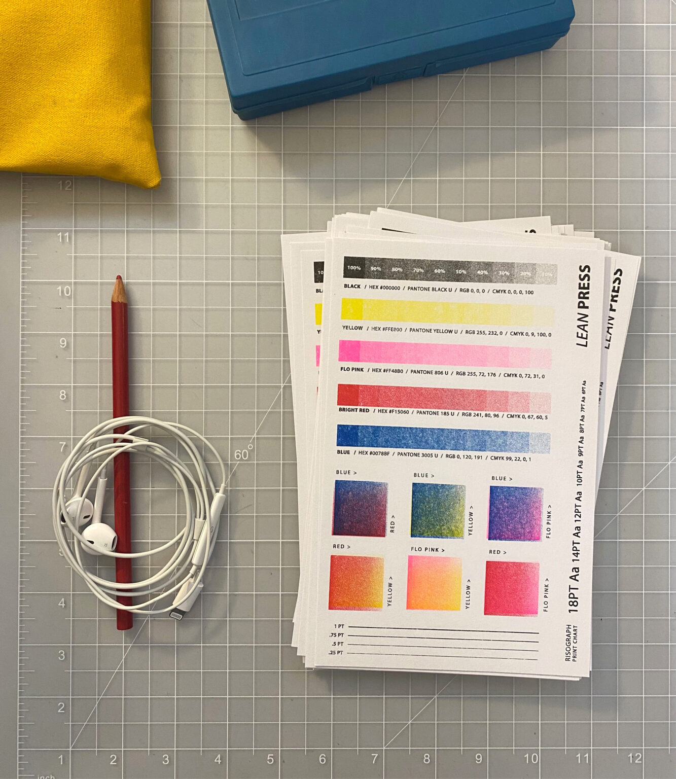 Color chart – Lean Press